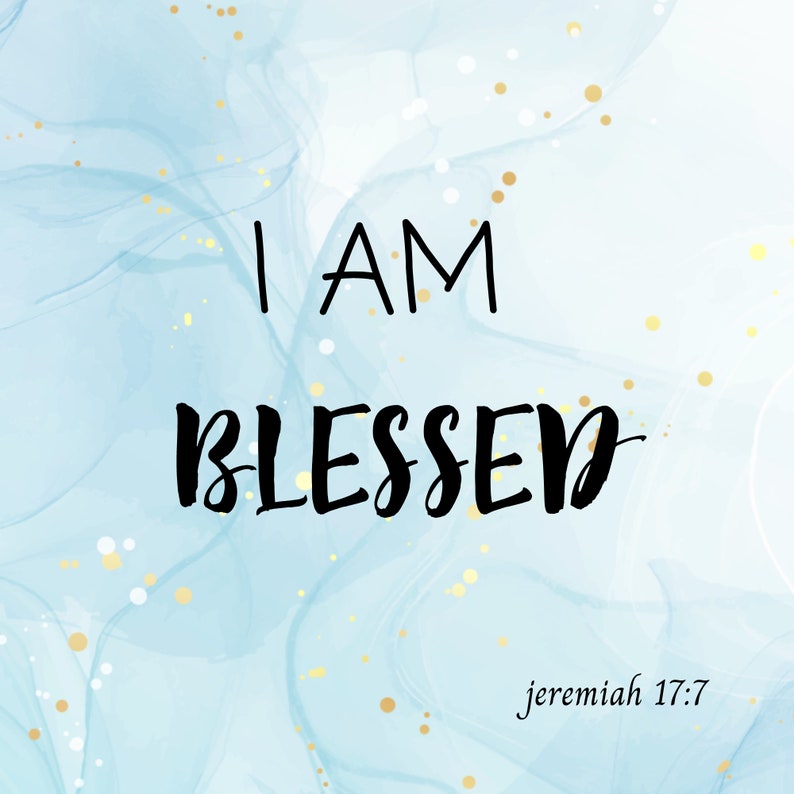 Biblical Affirmation, Bible Verse Wall Art, Sunday School Decor ...