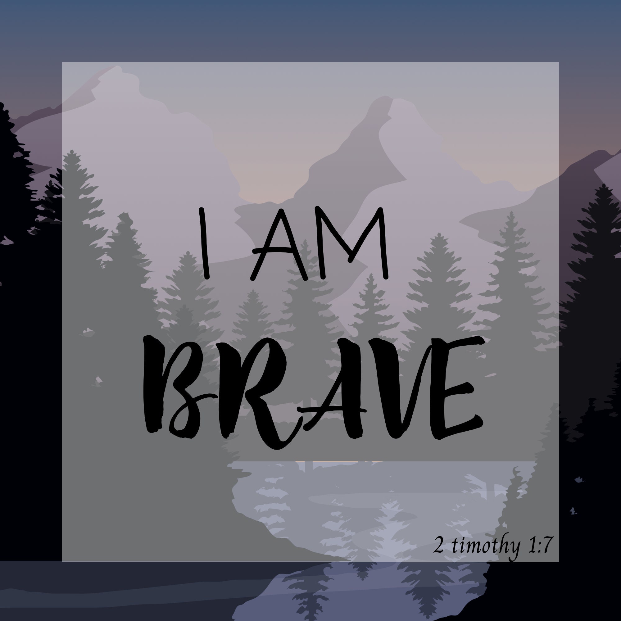 Biblical Affirmation, Bible Verse Wall Art, Sunday School Decor ...