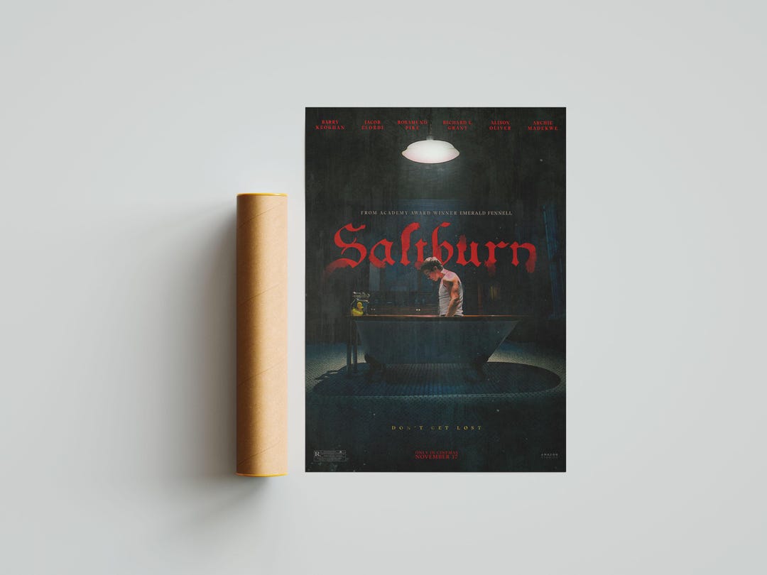 Saltburn Poster, Saltburn Movie Canvas, Movie Posters, Saltburn 2023 ...