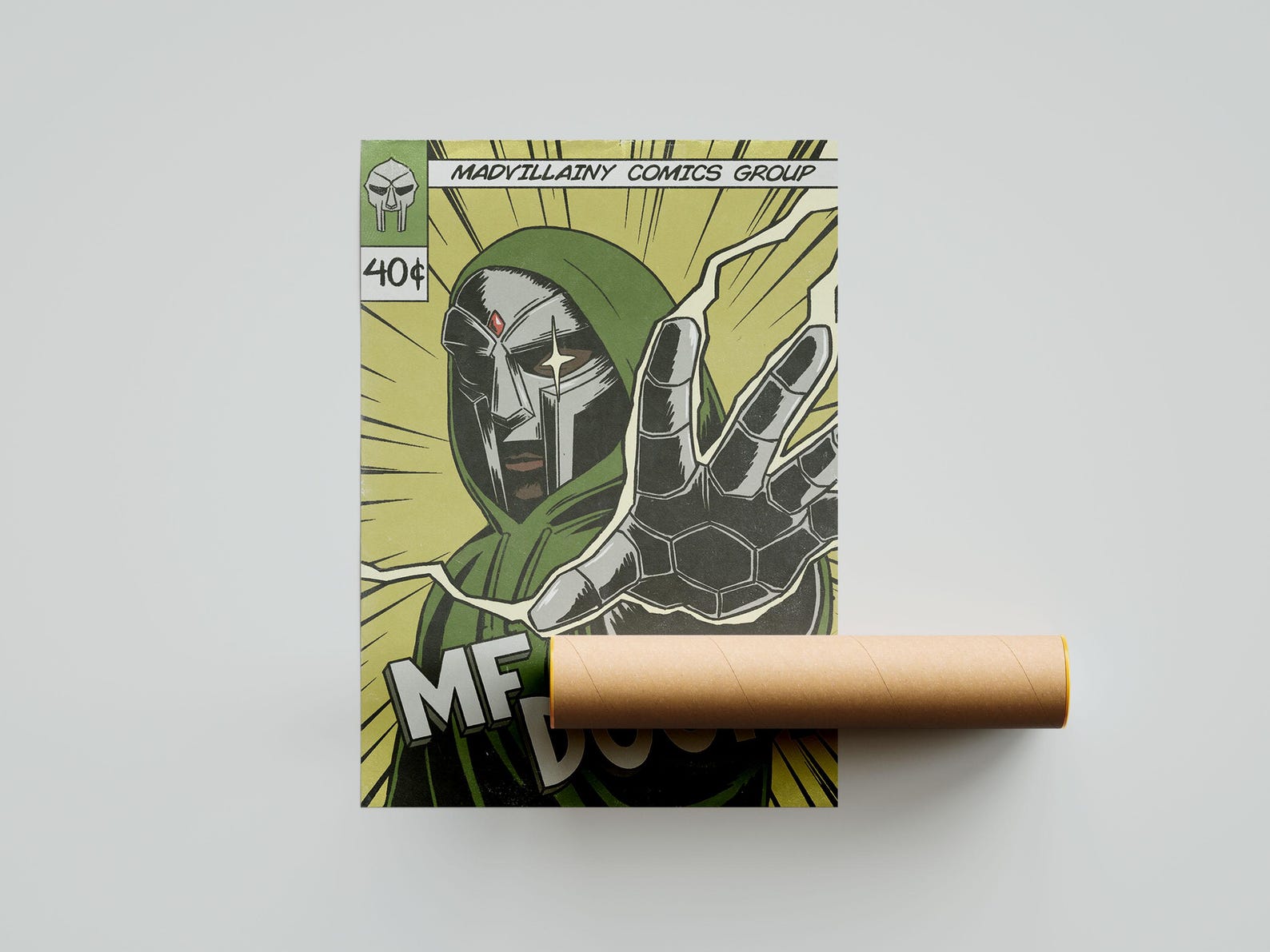 MF Doom Poster, MF Doom Mm Food and Madvillainy Album, Mf Doom Print ...