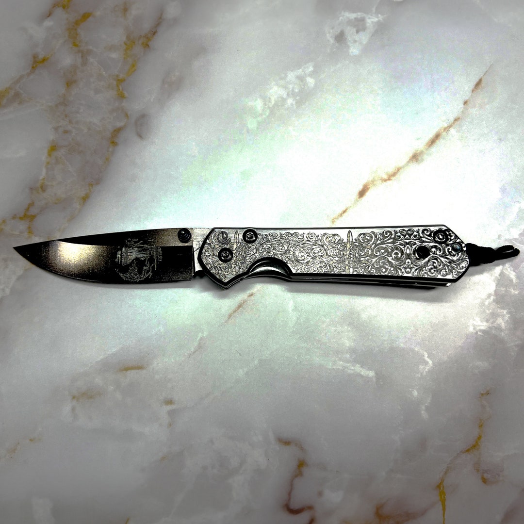 Custom Pocket Knife Stainless Steel Custom Designs Logos Names Themes ...