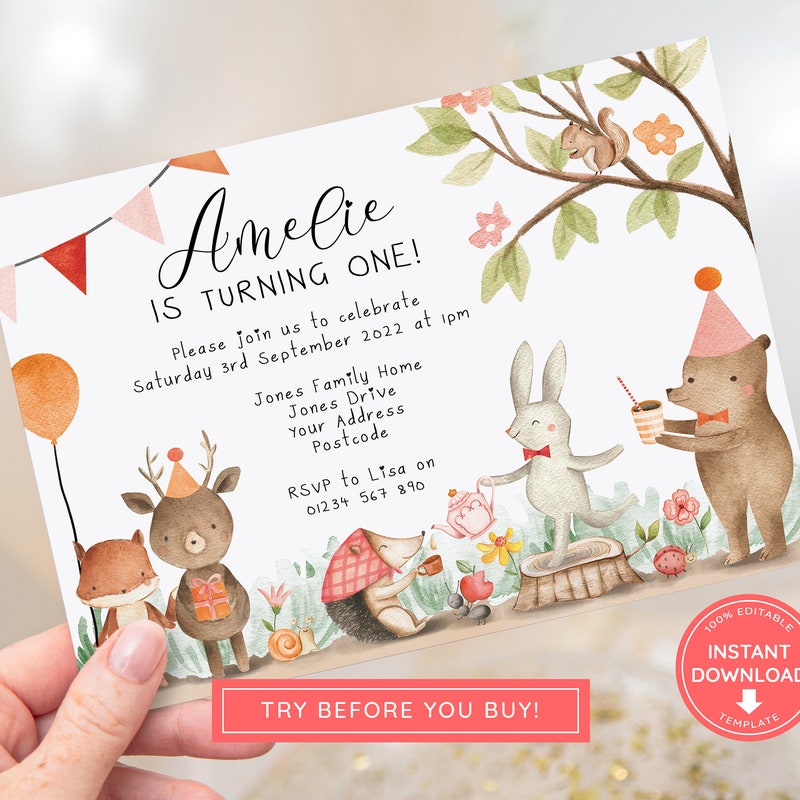 Kids Invitation - Etsy