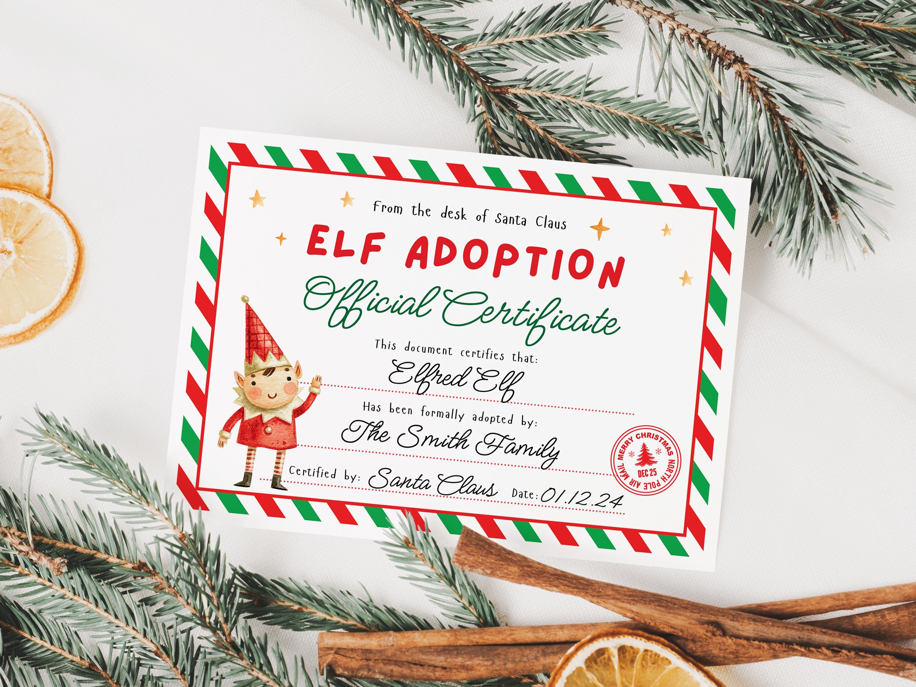 Christmas Elf Printable Bundle, Elf Hello, Elf Adoption, Elf Cam ...