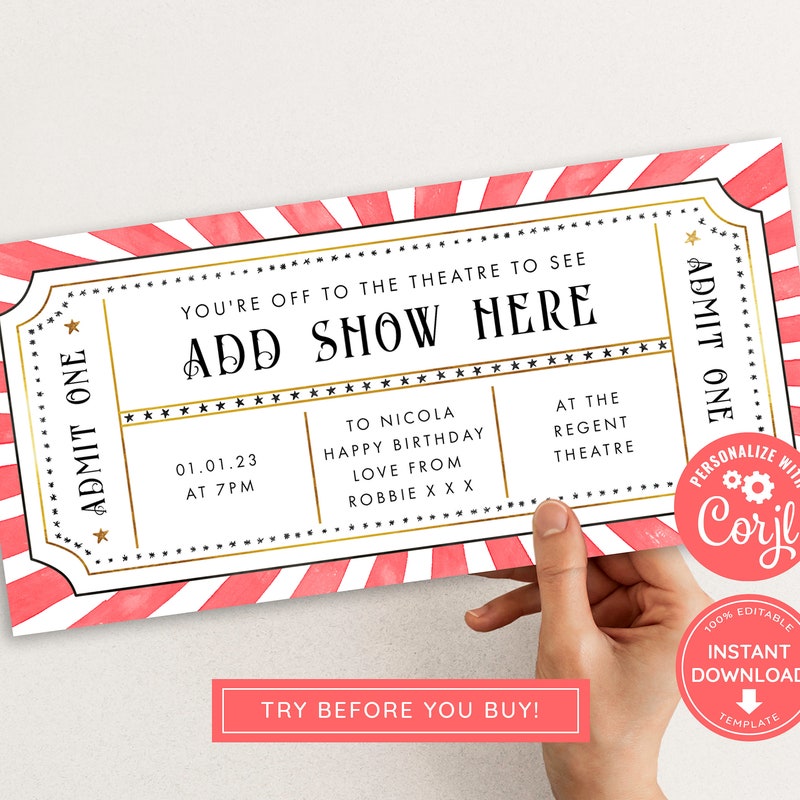 Pearls Ticket - Etsy New Zealand