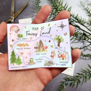 Printable Mini Birthday Fairy Land Letter Set With Envelope, Fairy Land ...