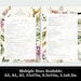 Restaurant Menu Design, Greenery Menu, Foliage, Floral Restaurant Menu ...
