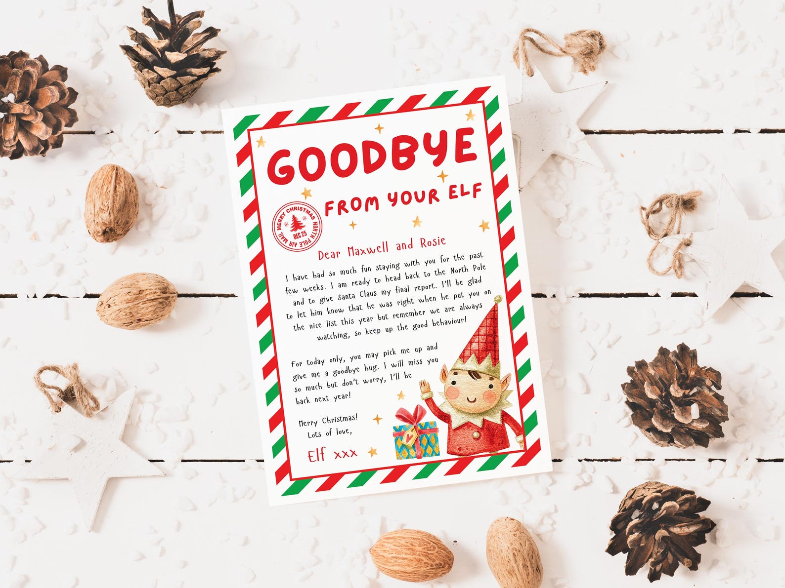 Christmas Elf Printable Bundle, Elf Hello, Elf Adoption, Elf Cam ...