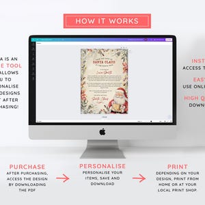 Canva, Lapland Ticket, Lapland Letter From Santa, North Pole Mail ...