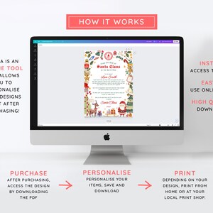 Canva, Lapland Ticket, Lapland Letter From Santa, North Pole Mail ...