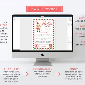 Editable Elf Hello Letter, Elf Hello, Hello From Your Elf, Christmas ...