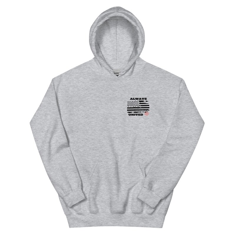 Men's ALWAYS UNITED Hoodie | America | Sweatshirt | Patriotic | USA - Etsy