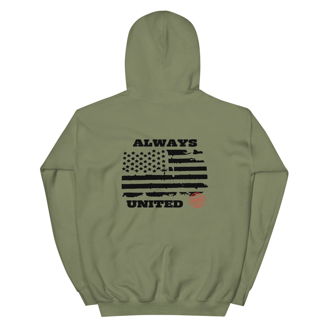 Men's ALWAYS UNITED Hoodie | America | Sweatshirt | Patriotic | USA - Etsy