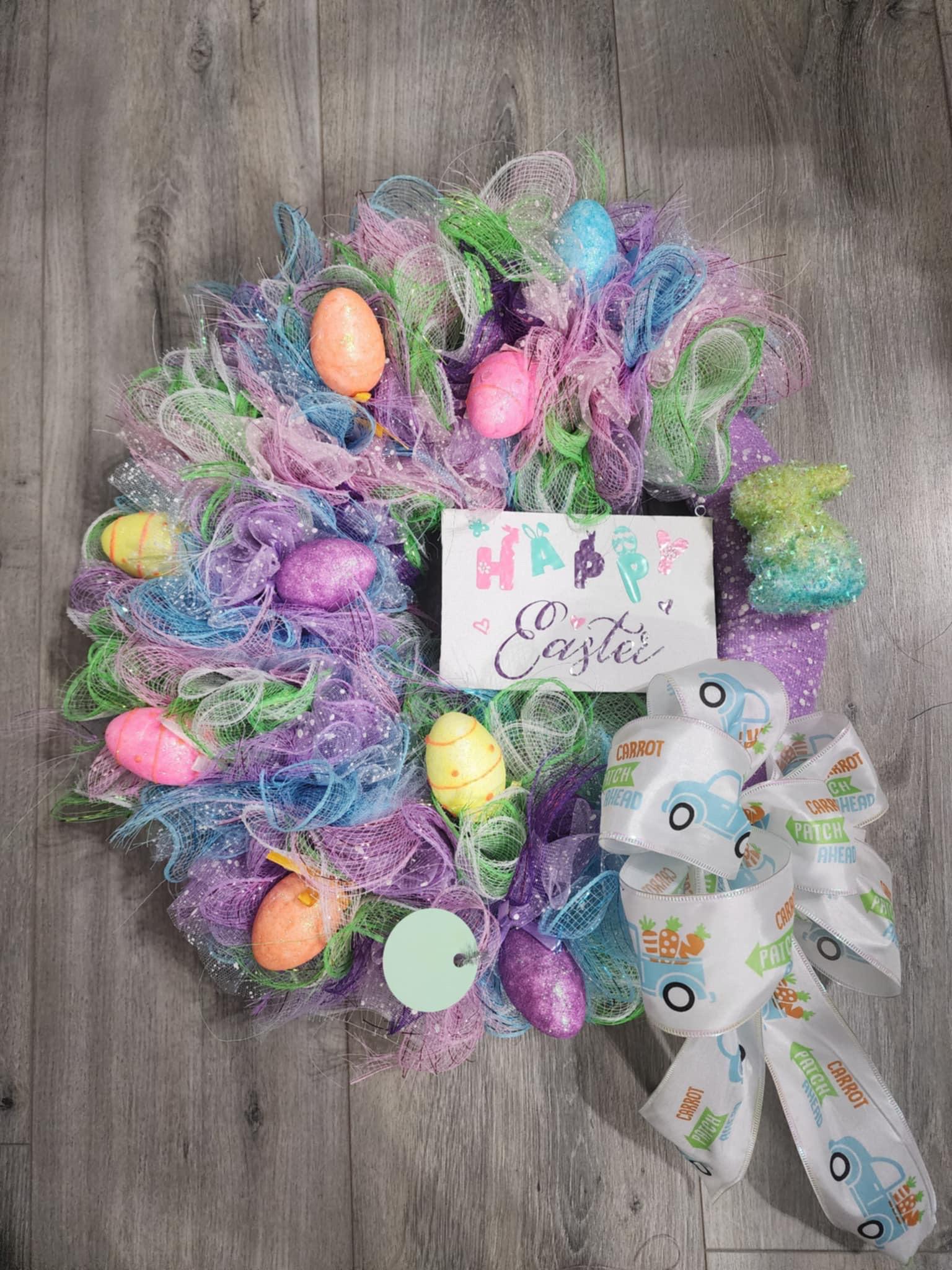 Easter Wreath - Etsy