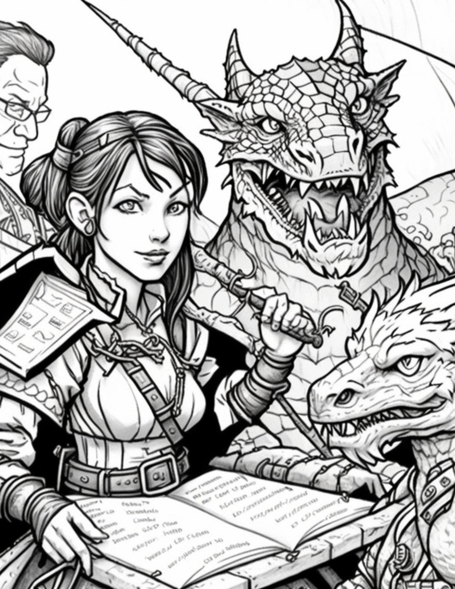 Coloring Book MERLIN'S DREAM VOL 1 Coloring Book Immerse Yourself in ...