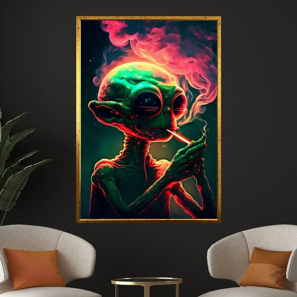 Alien Art - Etsy