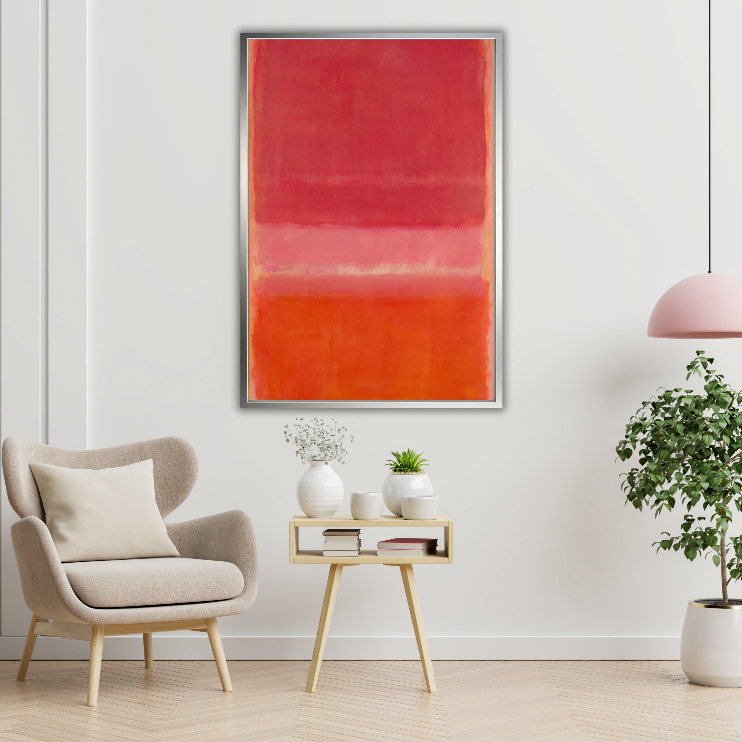 Minimalist Mark Rothko Print, Abstract Wall Decor, Contemporary Art ...