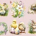 Easter Clipart Bundle, Easter Bunny Clipart, Bunny Clipart, Sublimation ...