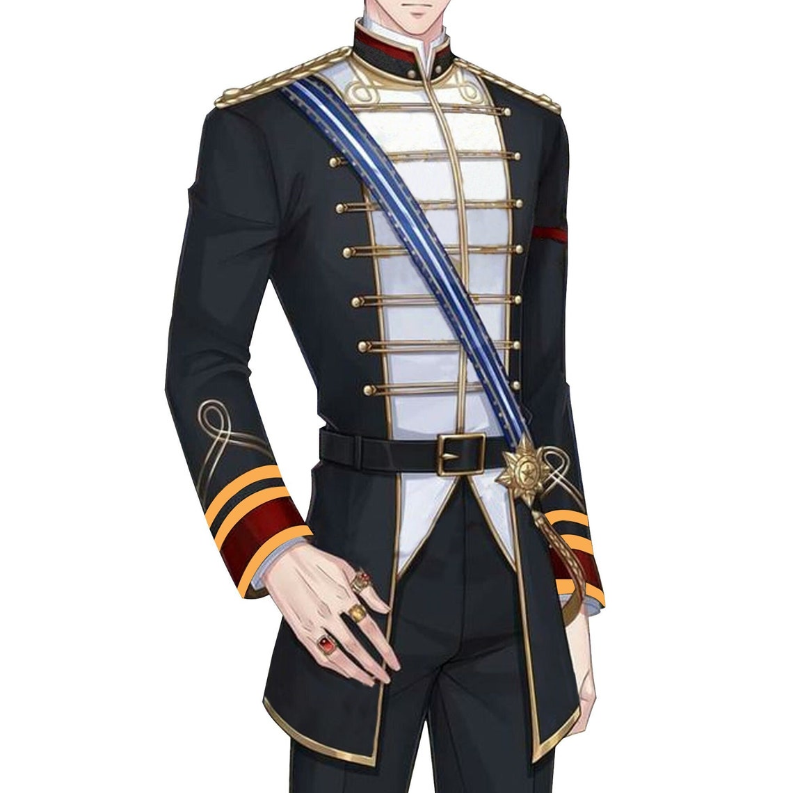 New Men British Hussar Jacket, British Officer Jacket, British Royal ...