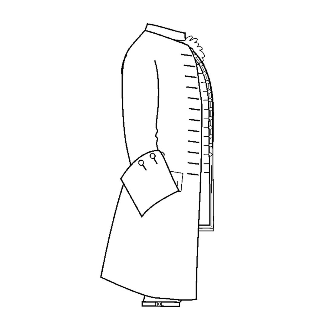 18th Century Napoleonic Uniform Pattern - Etsy