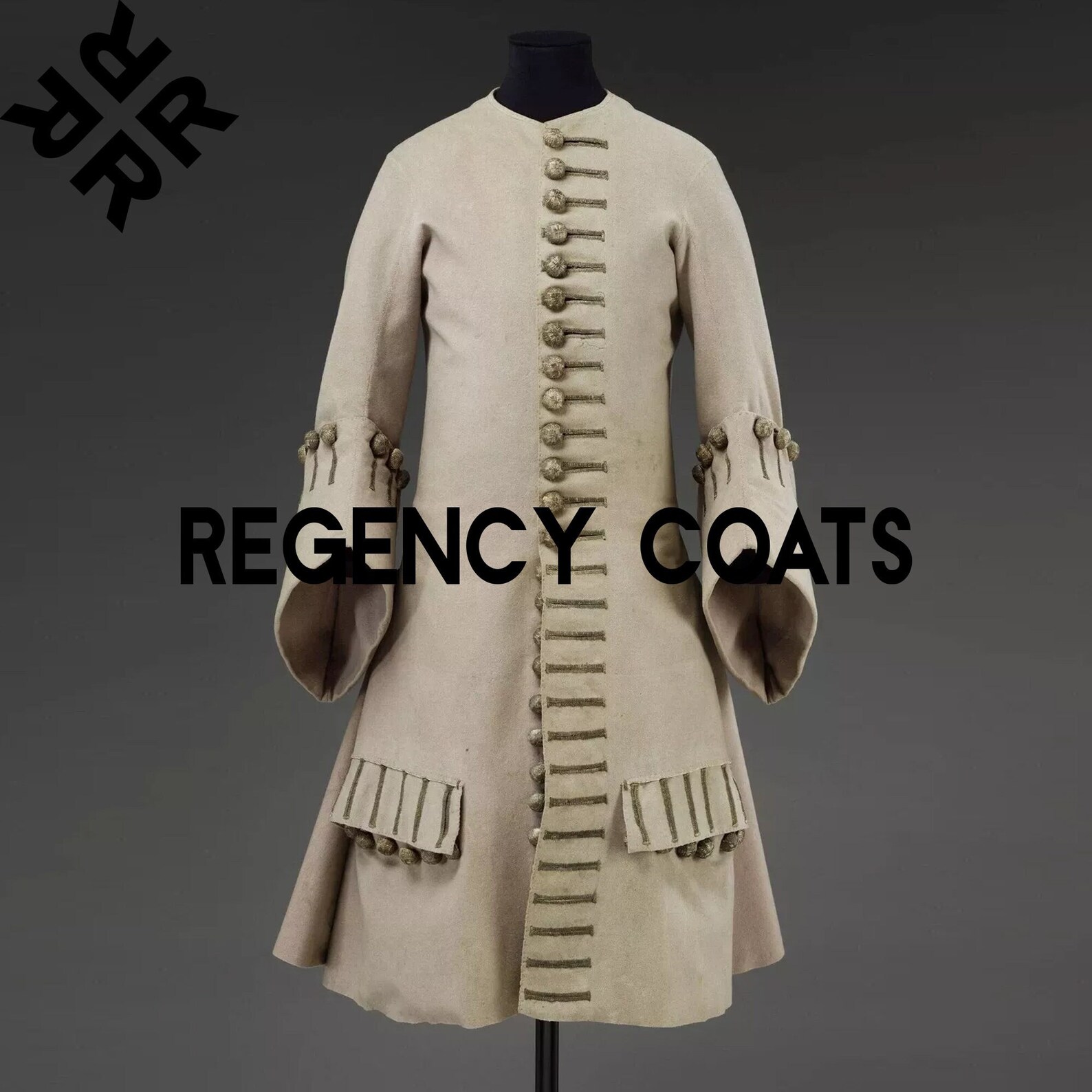 New Men White Wool Military Frock Coat, Trench Frock Coat, Hussar Frock ...