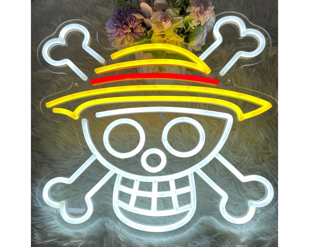 Colorful One Piece Neon Sign, Custom One Piece Neon LED for Kids Room ...