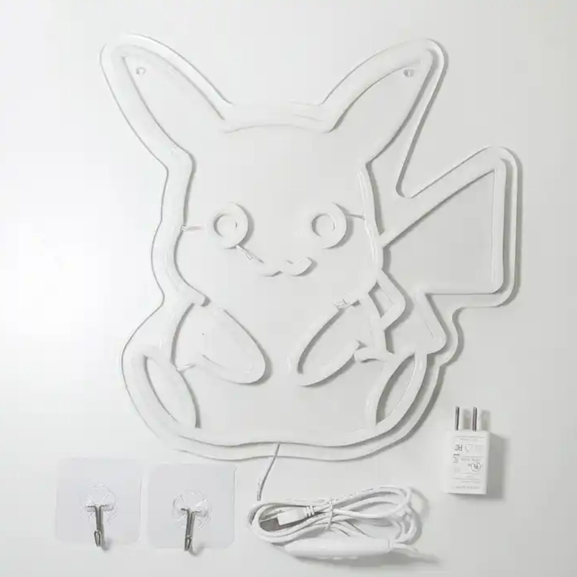 Pikachu Neon Sign, Anime Neon Sign, Custom LED Neon Signs, Pokemon ...