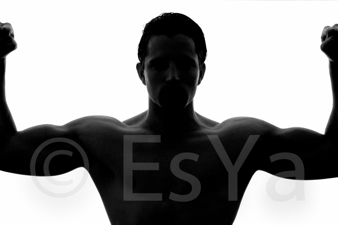 Photo Male Muscle Power, Digital Download, Photography, Fitness - Etsy