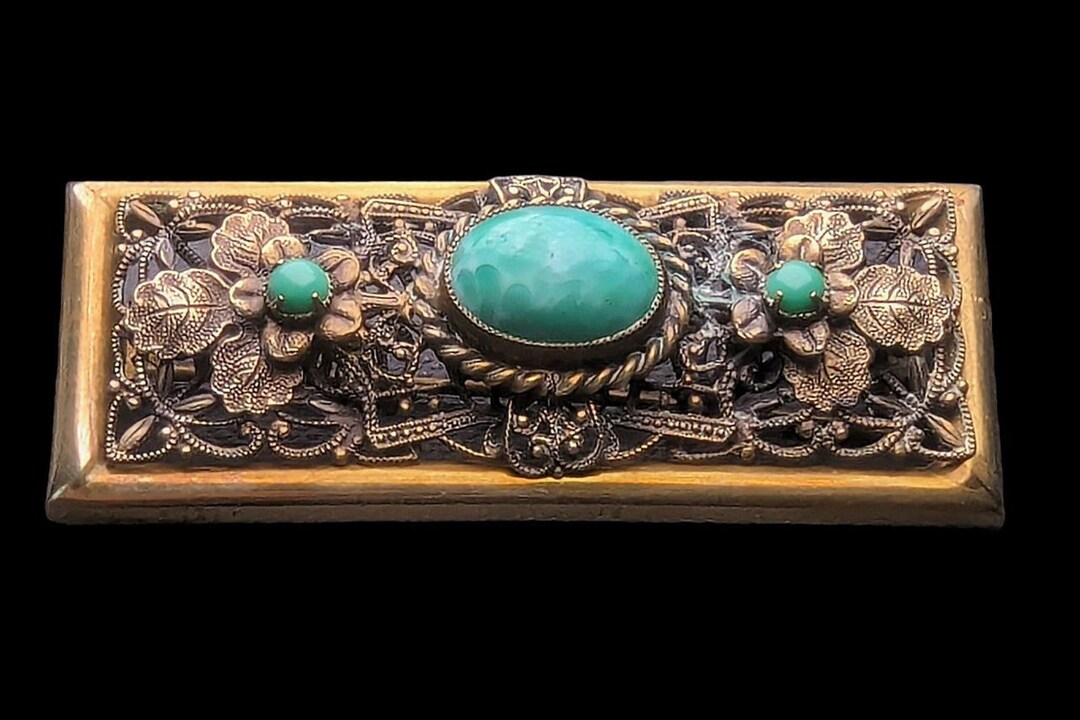 Rare Neiger Brooch in Floral Design From the 1930s - Etsy