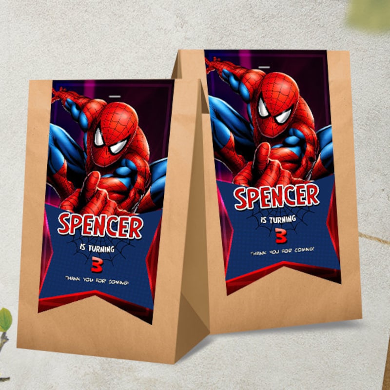 Spiderman Birthday Gift Bags - 60+ Gift Ideas for 2024