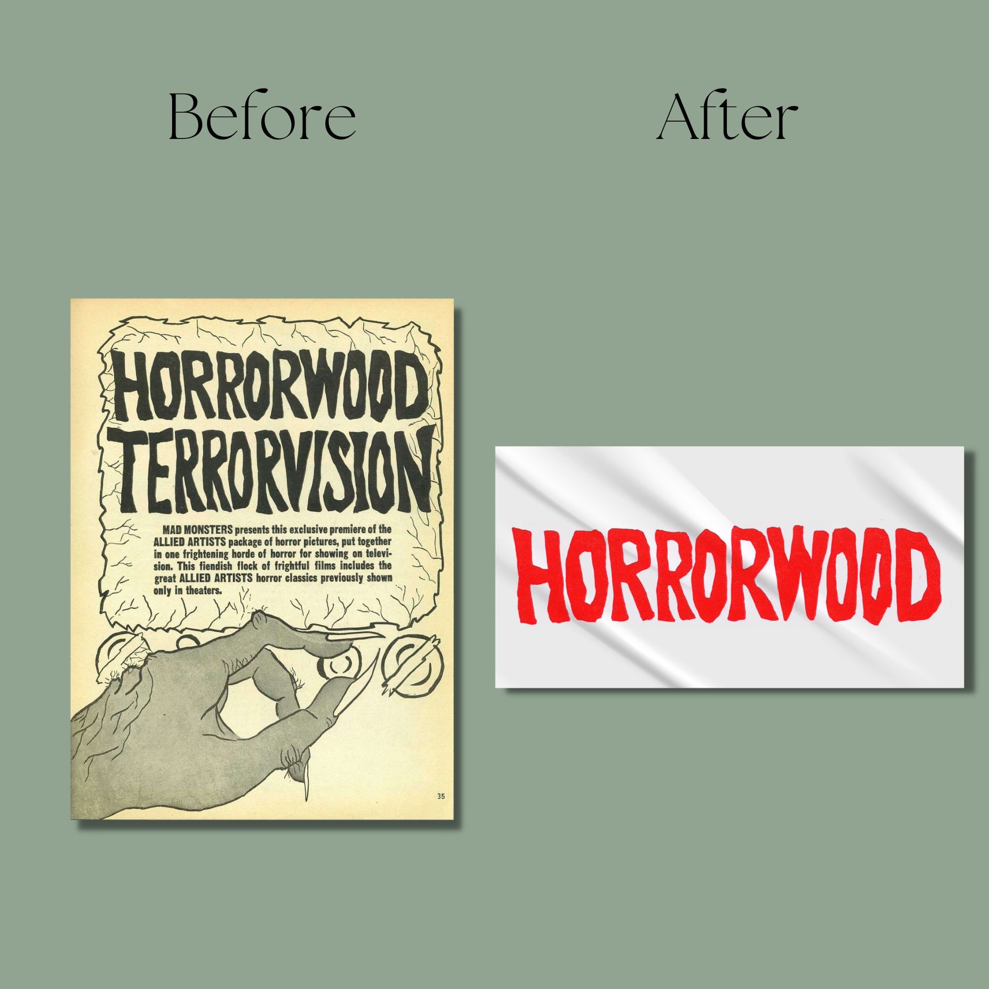 70 Vintage Horror Comic Word Labels • Scary Words & Sounds • Retro ...