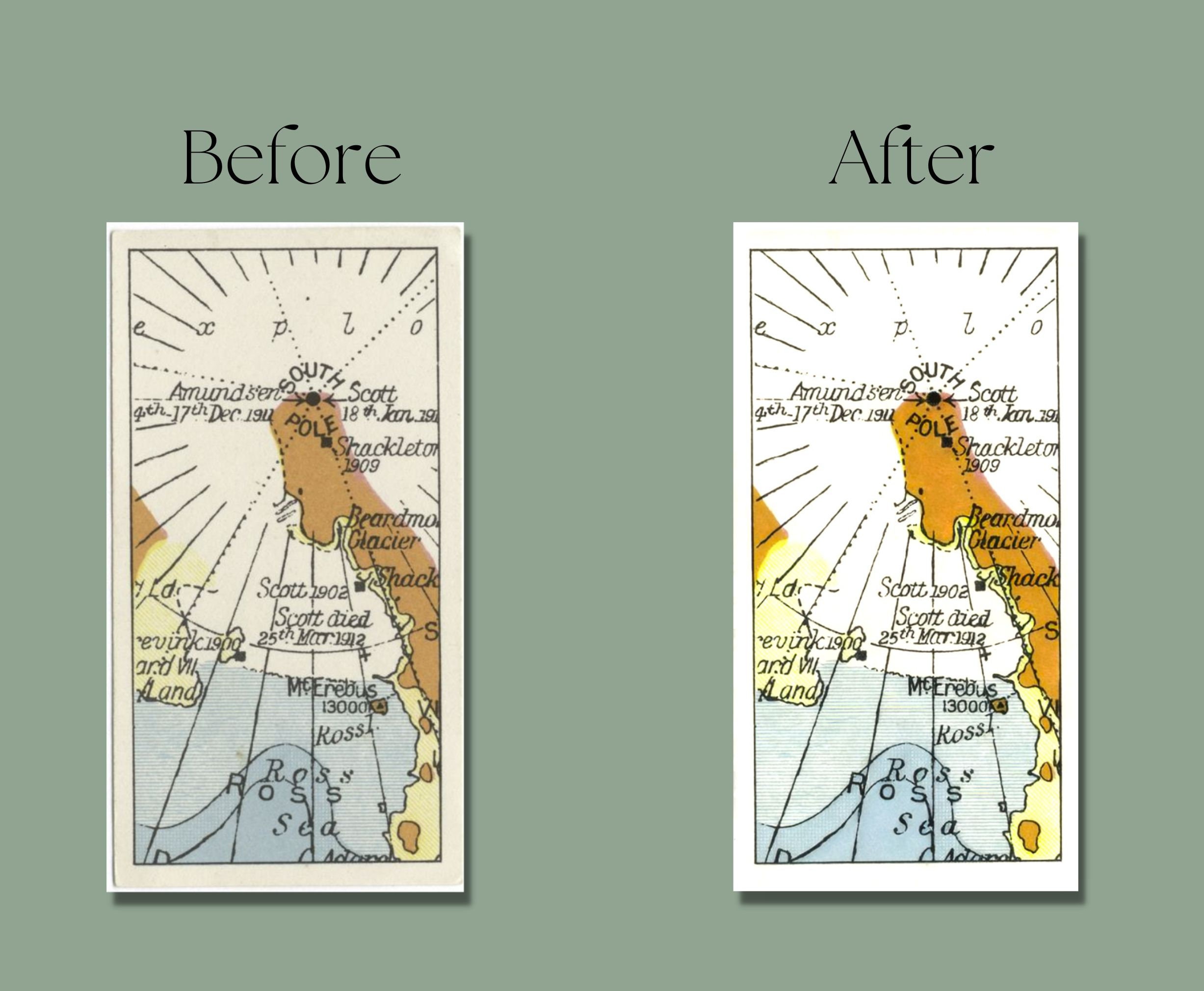 Printable modern School Atlas Cigarette Cards set - Etsy