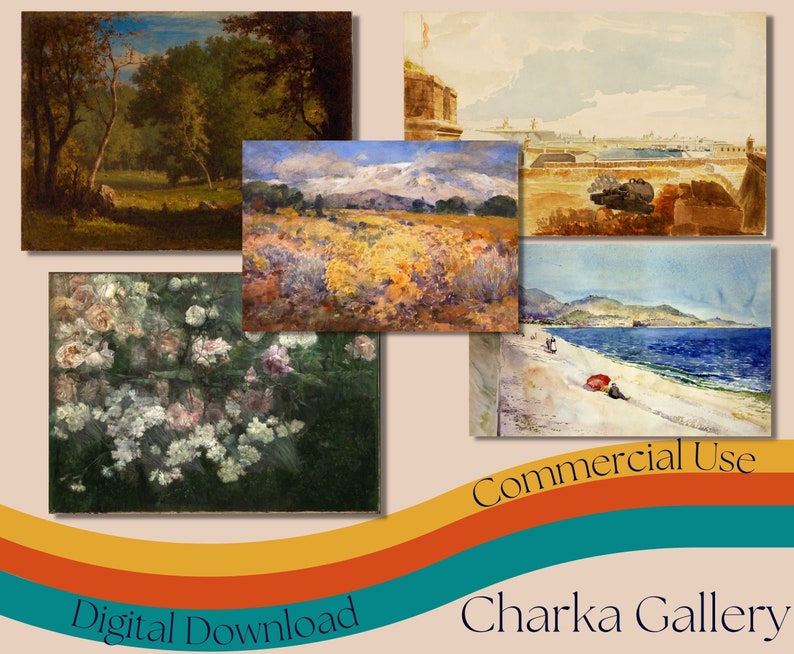 Printable Vintage Fine Art Famous Art Paintings Digital - Etsy