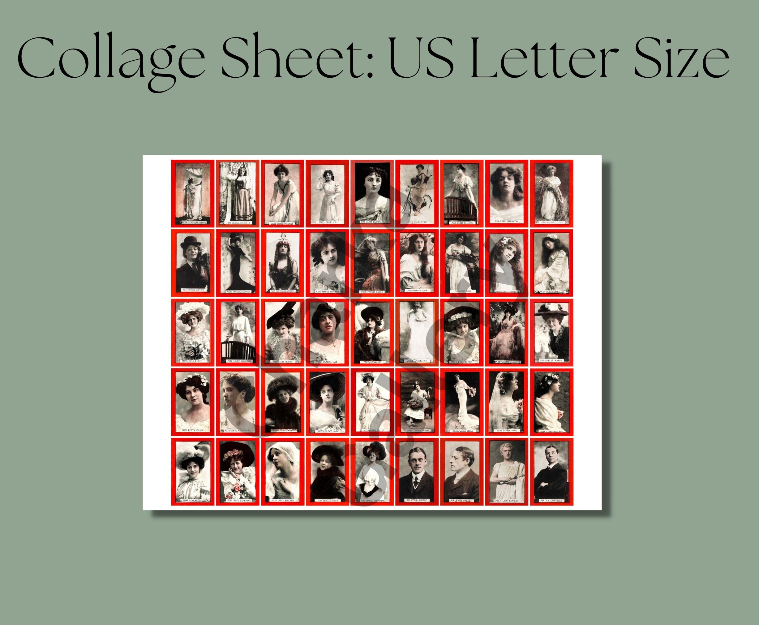 Printable actors and Actresses Cigarette Cards Vintage - Etsy