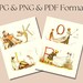 Printable Vintage Alphabet Pages, Alphabet Flashcard Digital Download ...