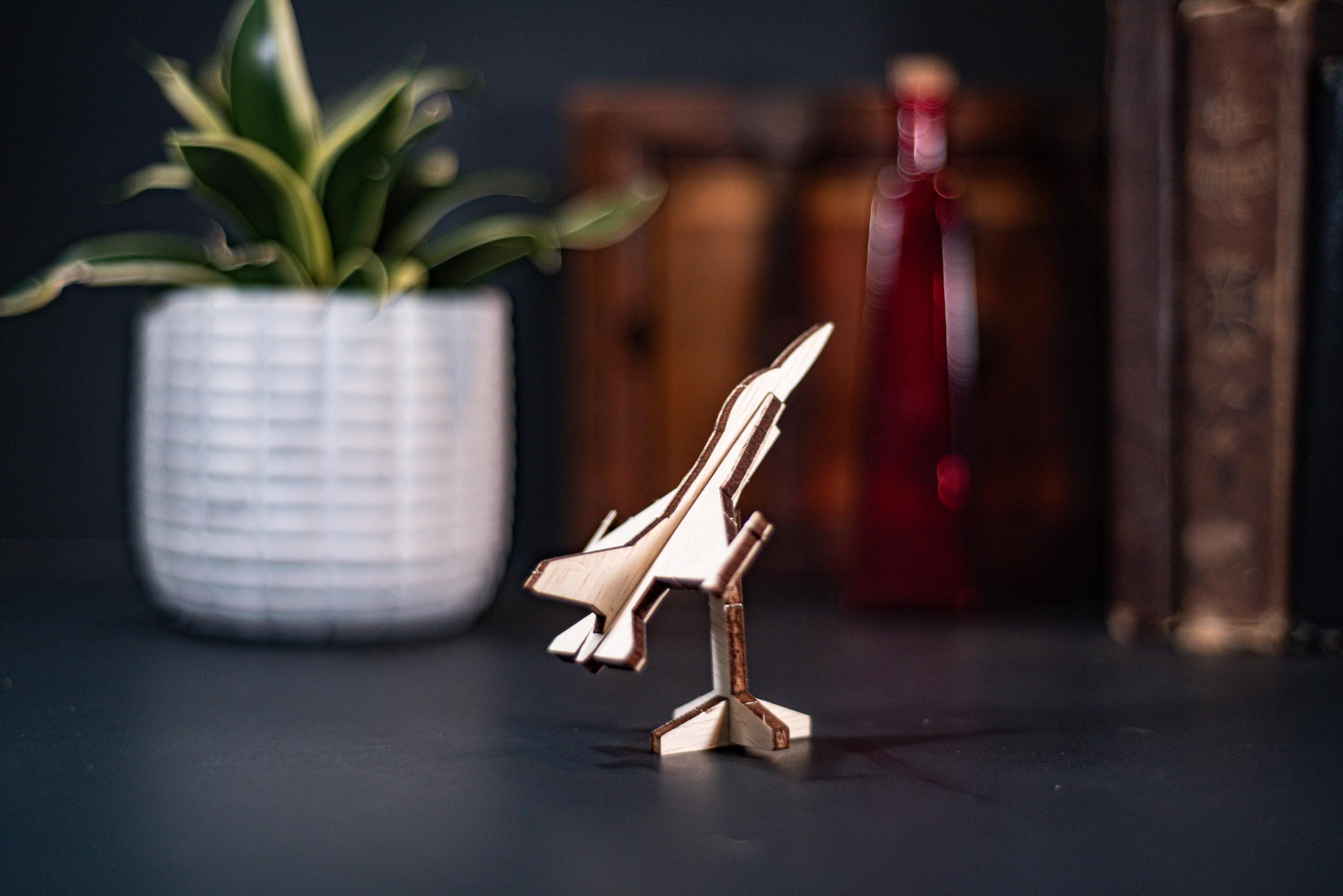 Wooden Airplane Punchout Kit - Stocking Stuffer- Kids Toy - - Etsy