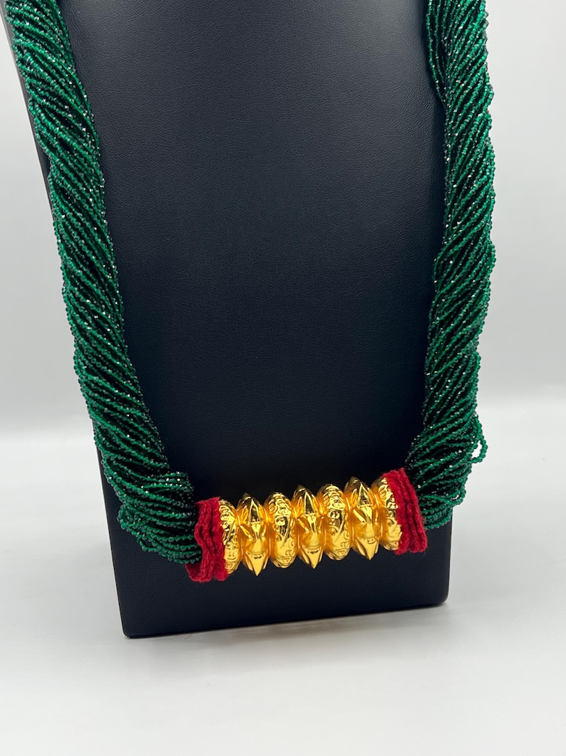 24k Gold Plated Maili Tilhari in Hydro Potey - Etsy