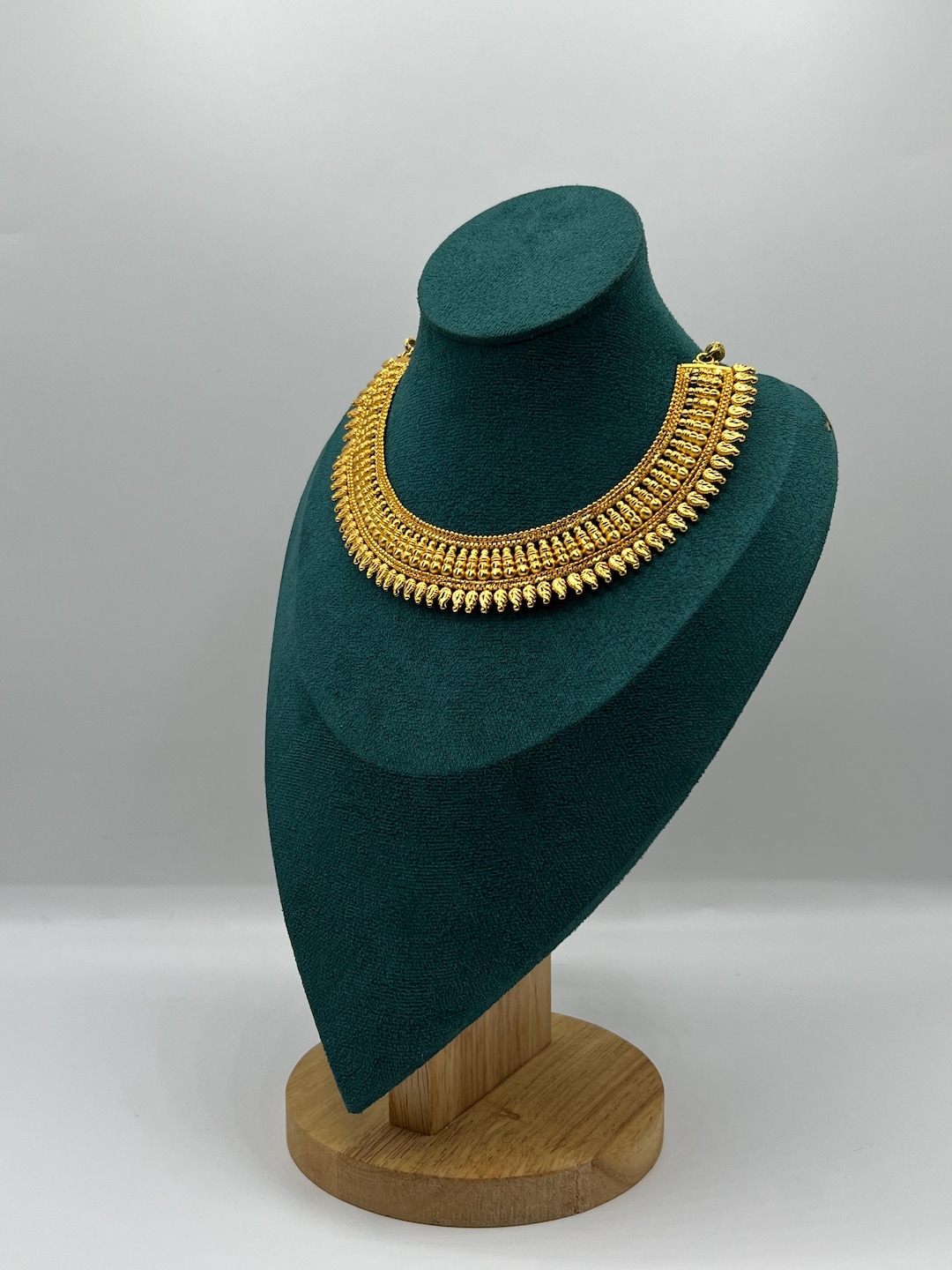 Gold Plated Mini Haar Necklace Traditional Nepali Jewellery Indian ...