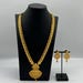 24k Gold Plated Rani Haar Set, Inspired by India, Pakistan, and Nepal ...