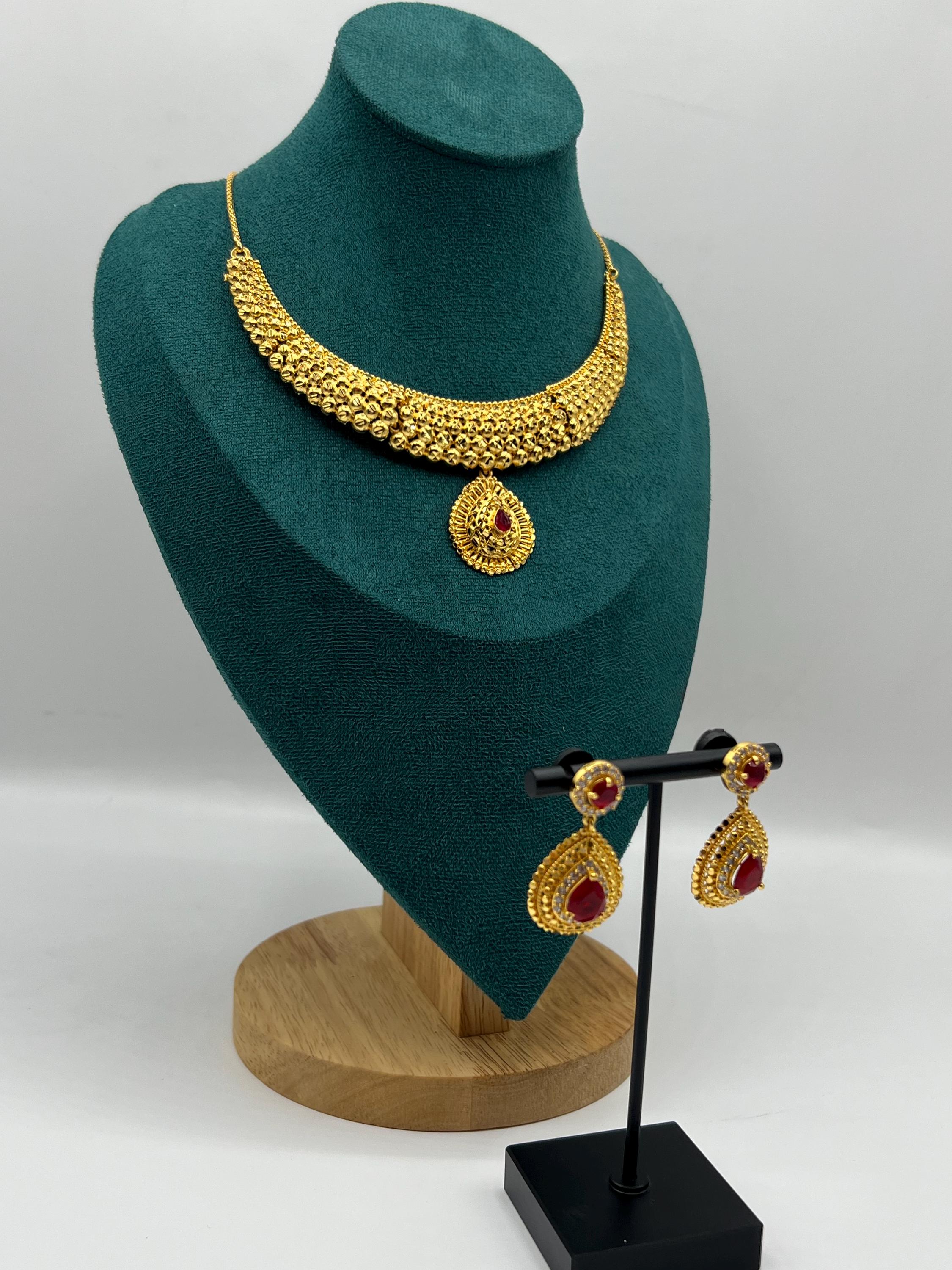 24k Gold Plated Mini Haar Set - Etsy