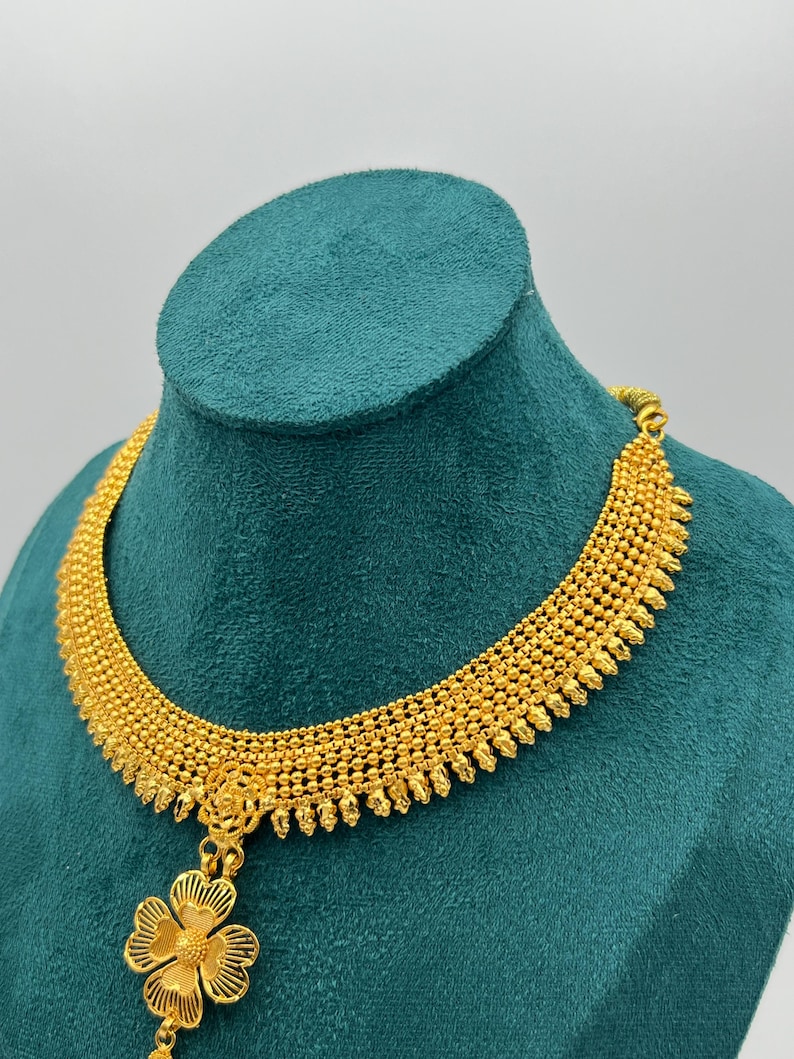 Gold Plated Mini Haar Bridal Jewellery Nepali Jewellery South Asian ...