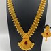 24k Gold Plated Luxurious Rani Haar Set - Etsy