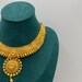 Luxury Gold Plated Mini Haar Set, Traditional Indian/nepali Necklace ...