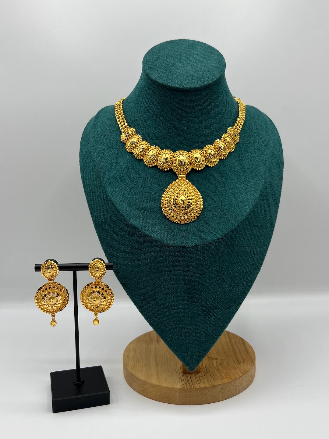 Mini Haar Gold Plated Nepali Jewellery Traditional Necklace Gift for ...