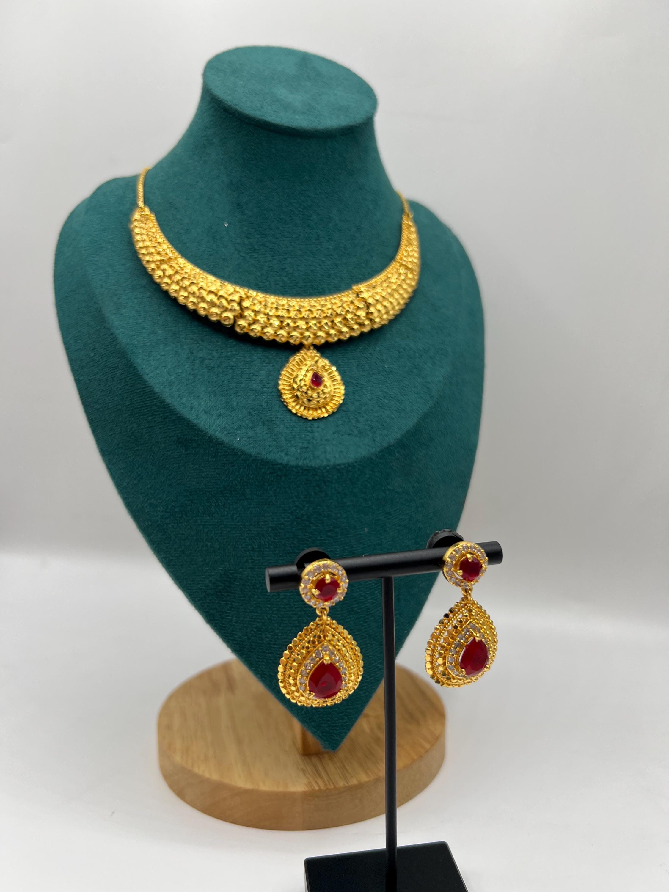 24k Gold Plated Mini Haar Set - Etsy