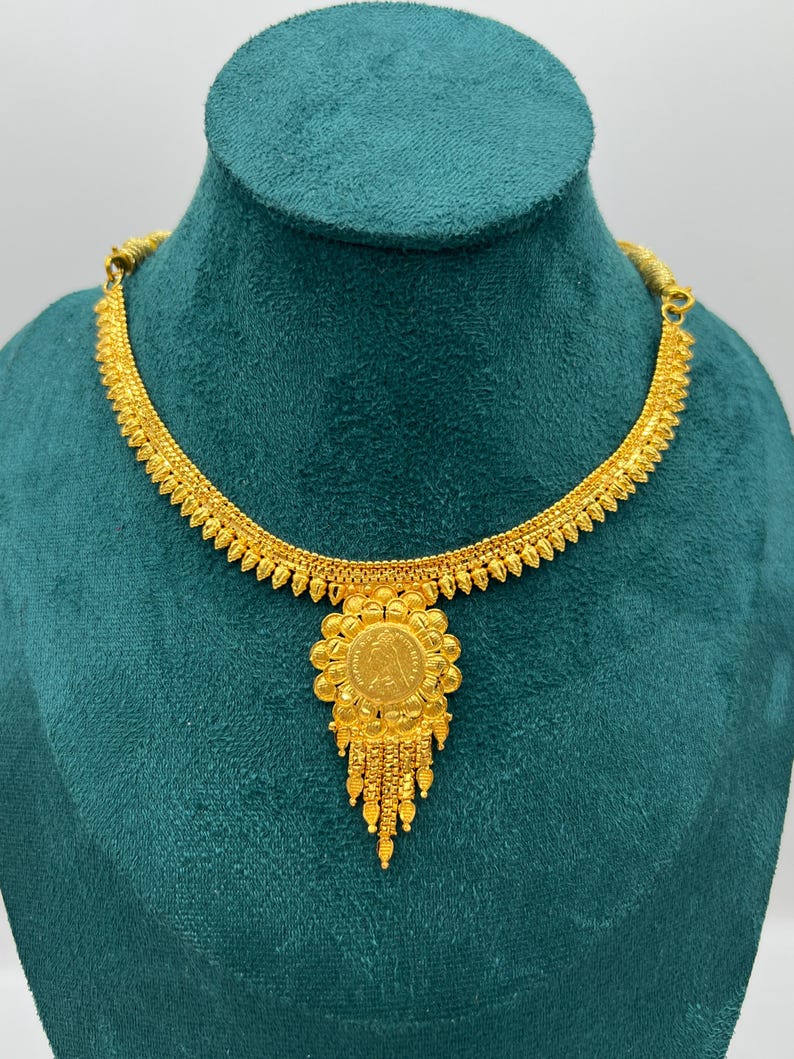 Gold Plated Mini Haar Bridal Jewellery Nepali Jewellery South Asian ...