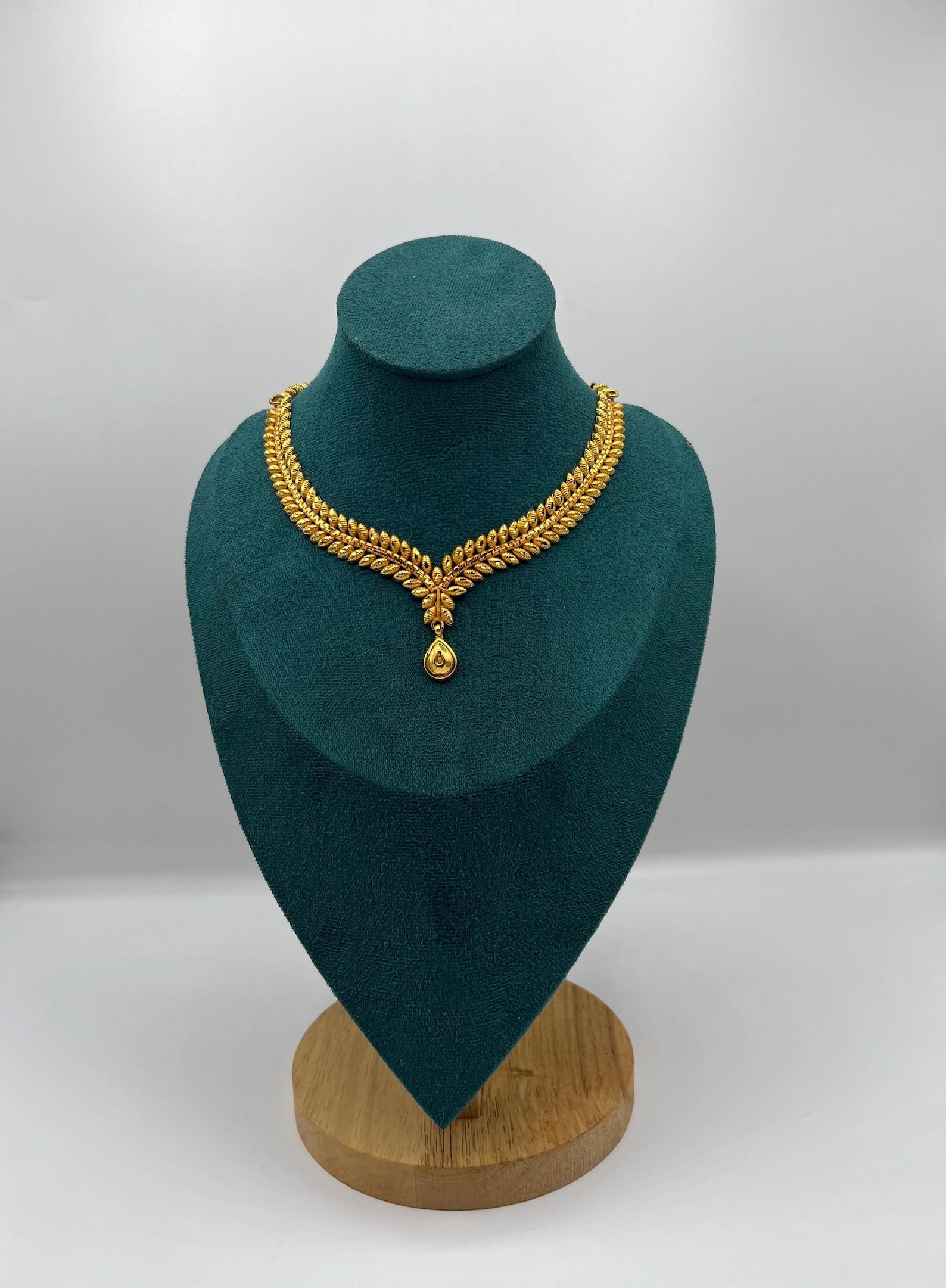 Mini Haar Necklace: 24k Gold Plated Nepali Jewelry - Etsy