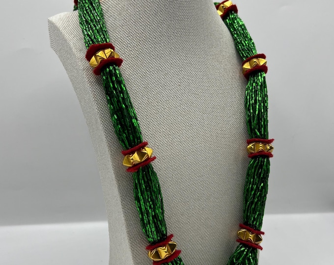 Gold Plated Coin Rani Haar Set, Inspired by India, Pakistan, and Nepal ...