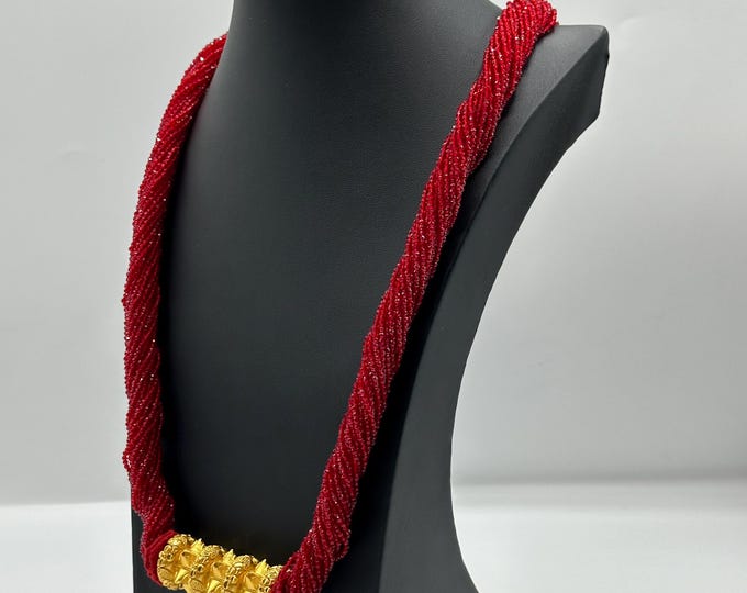Women's Nepali Naugedi Hydro Pote(red/green) - Etsy