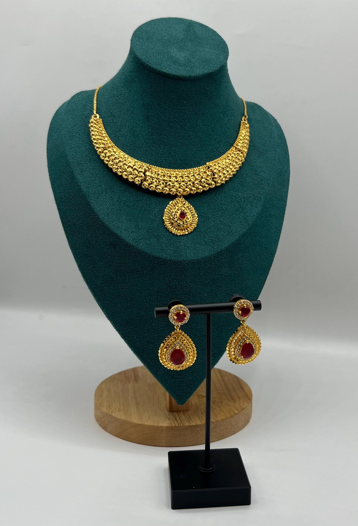 24k Gold Plated Mini Haar Set - Etsy