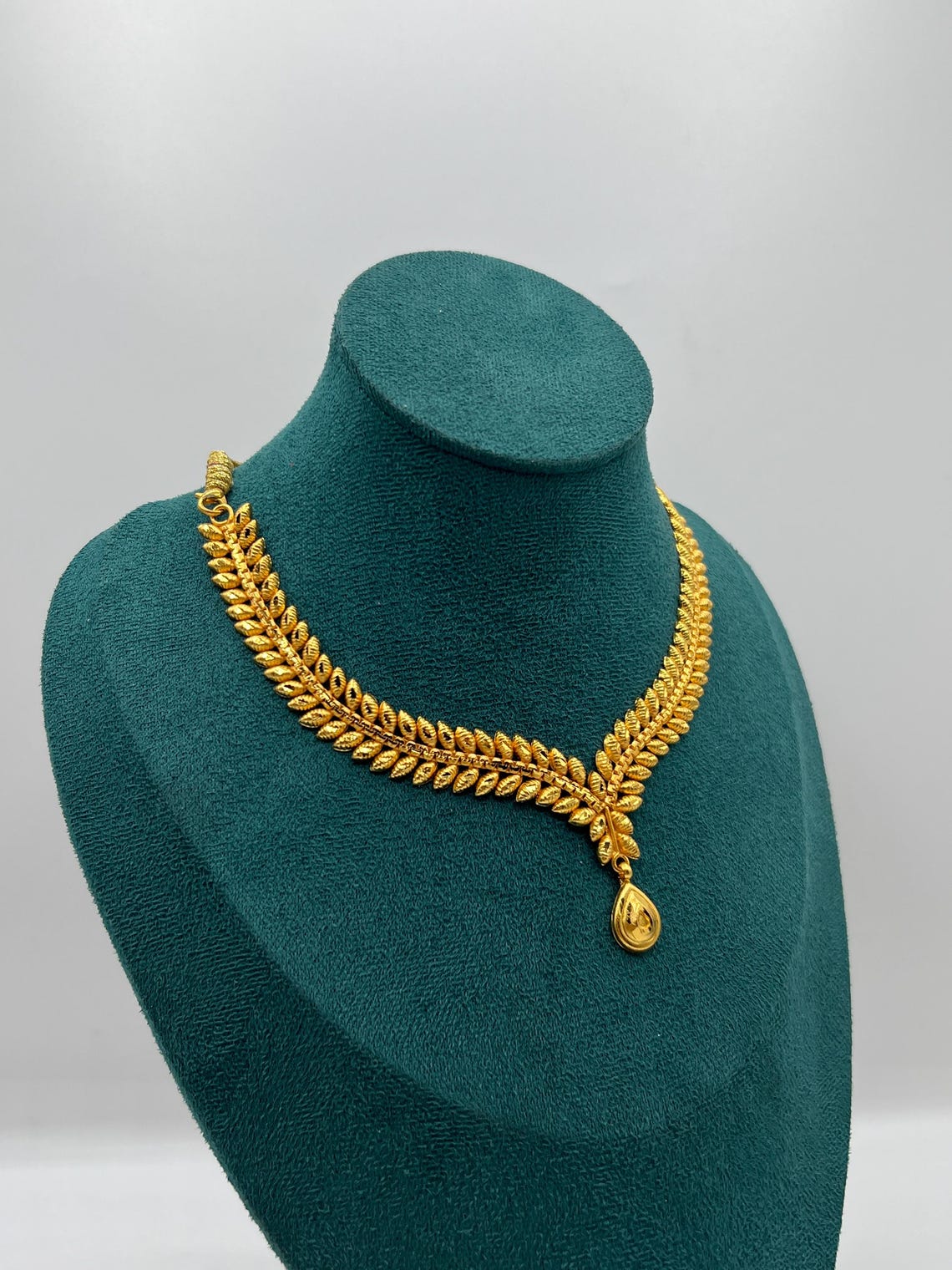 Mini Haar Necklace: 24k Gold Plated Nepali Jewelry - Etsy